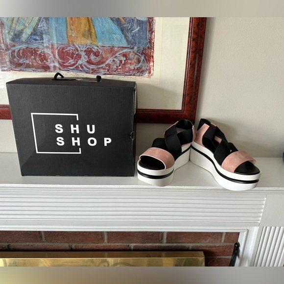 ShuShop | Shoes | Shushop Jacqueline Rose Platform Sandals Size 7 Nib Nwt | Poshmark